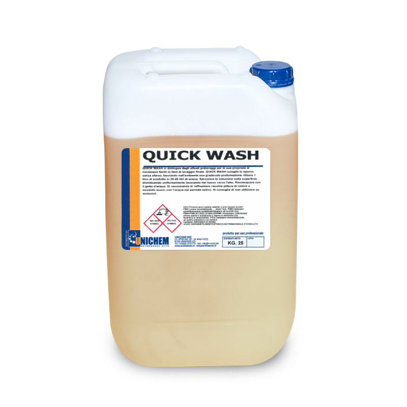 Quick Wash - Unichem snc - Prodotti e Detergenti Chimici per Auto